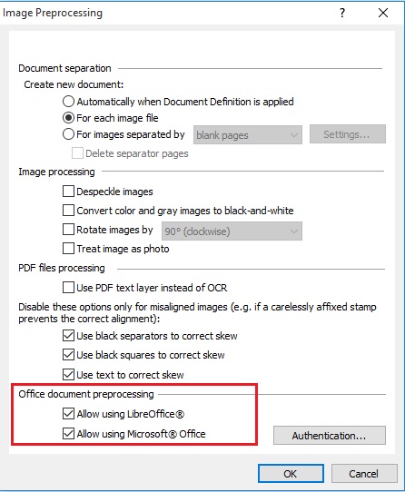 Unrecognized Document Export – Help Center