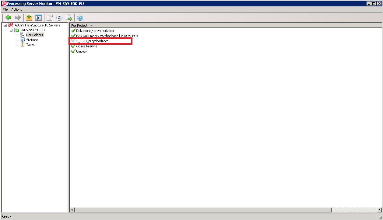 Hot Folder problem. – Help Center