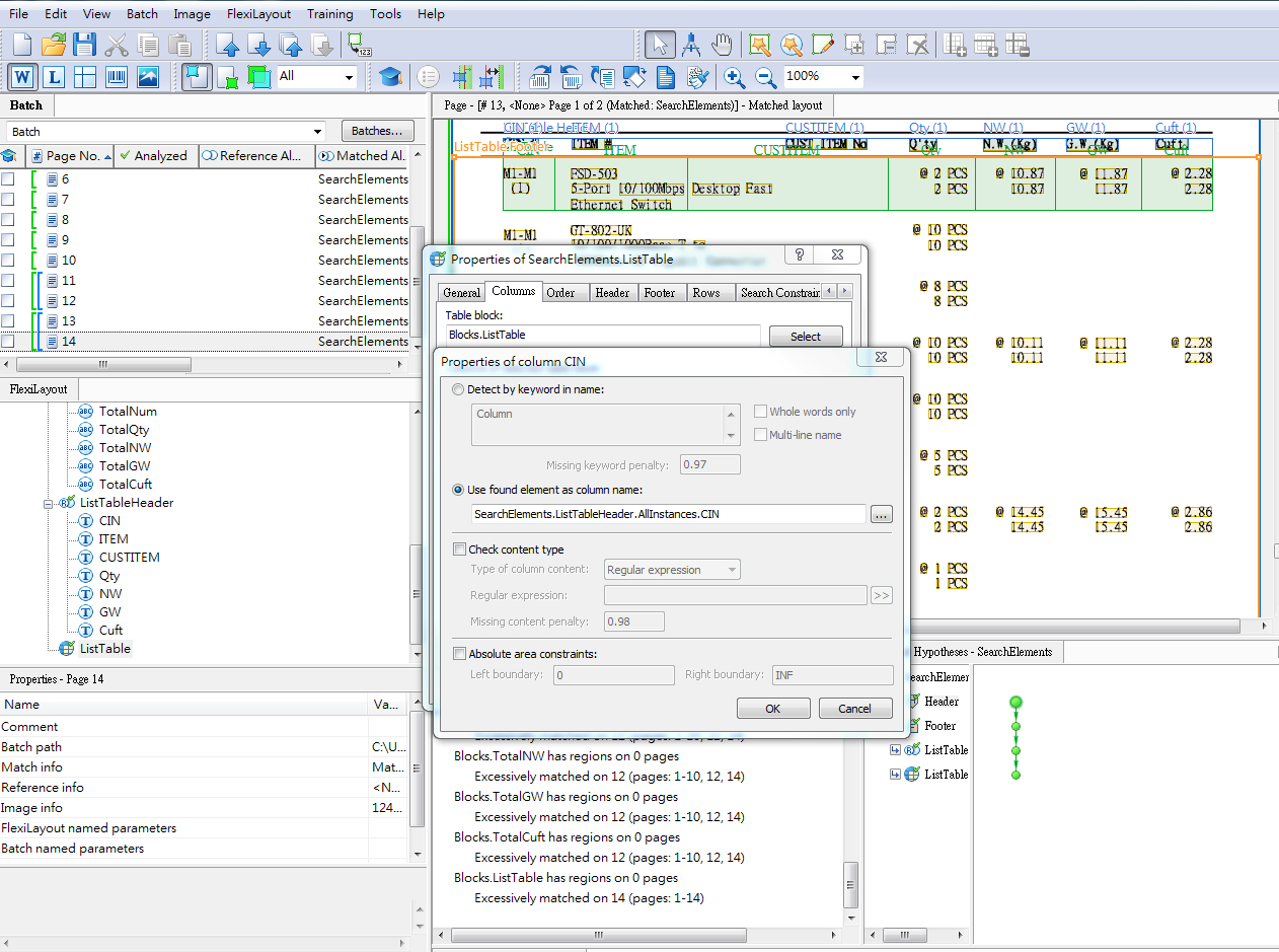 Multi-page table with repeating group table header – Help Center