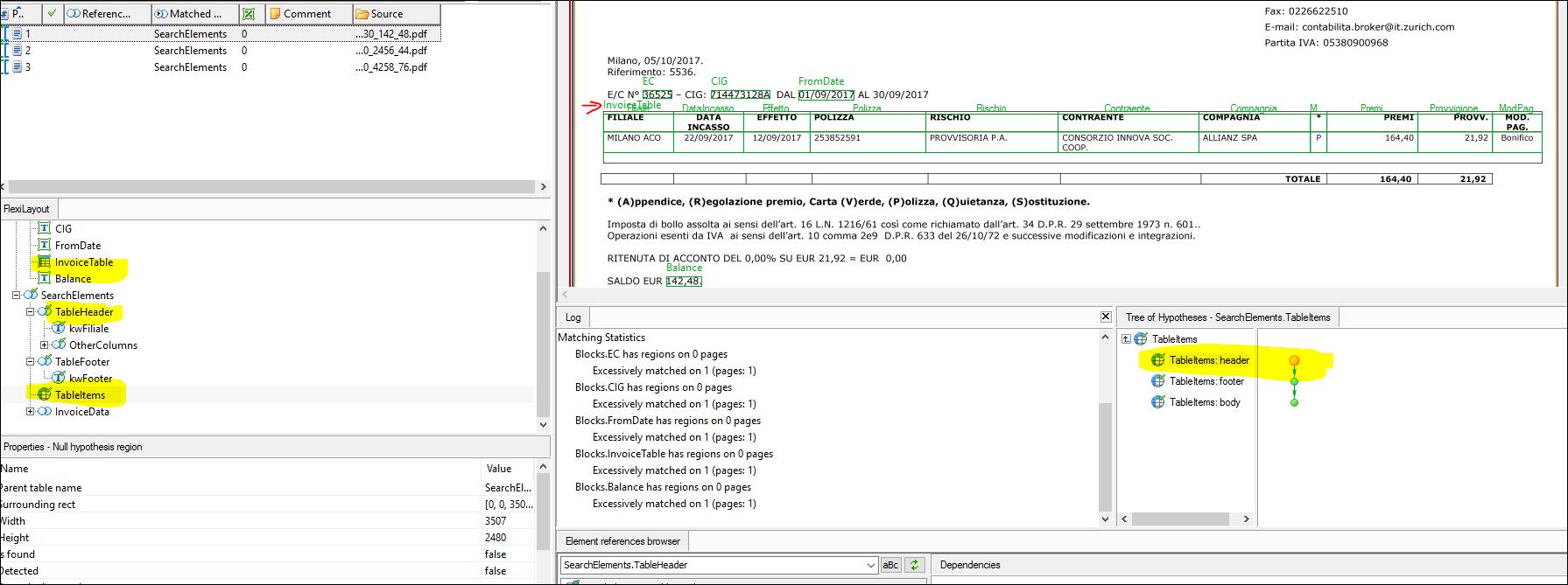 Table Header Not Read Properly Help Center